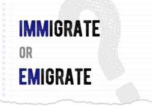 Immigrate or emigrate – what is the difference? Correctme.org